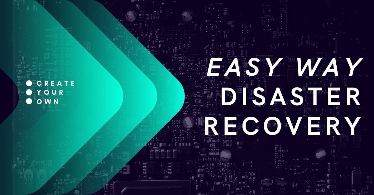 The Easy Way - Create Your Own IT Disaster Recovery Plan - Infosyte